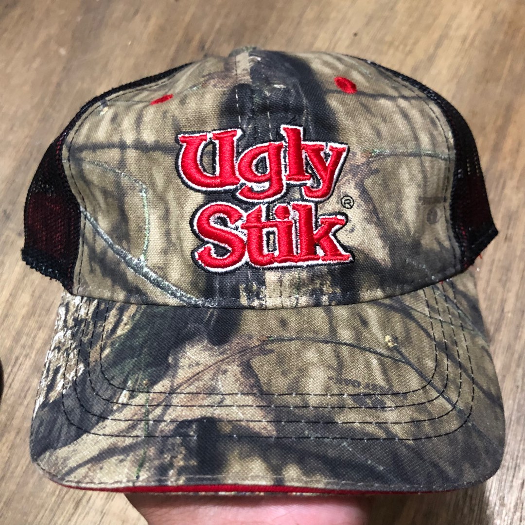 UGLY STIK REAL TREE INSPIRED DESIGN TRUCKER HAT CAP, Men's Fashion ...