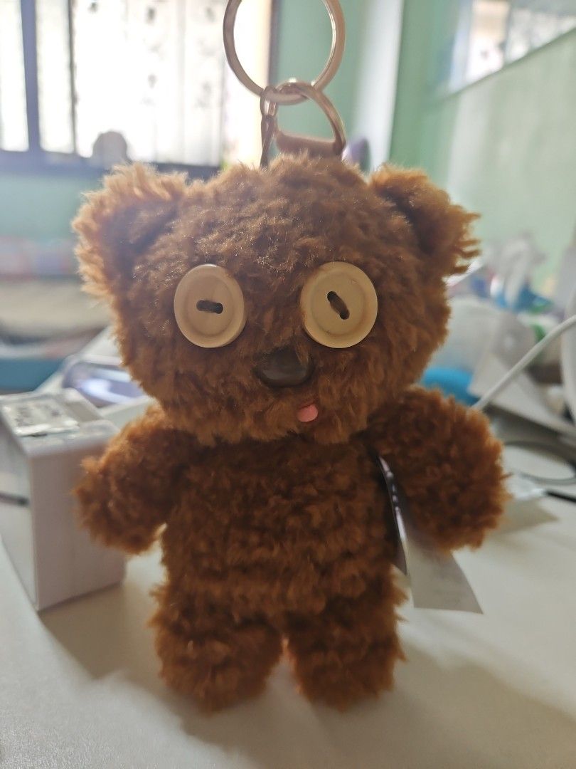 universal studios beijing despicable me minion bear tim plush keychain ...