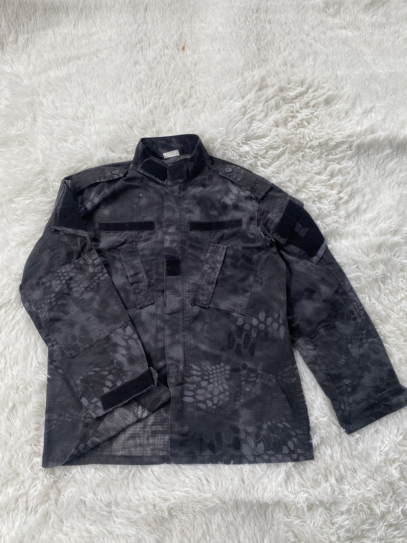 US Military snake tactical jacket :Saiz pit 22/Labuh 29, Men's Fashion ...