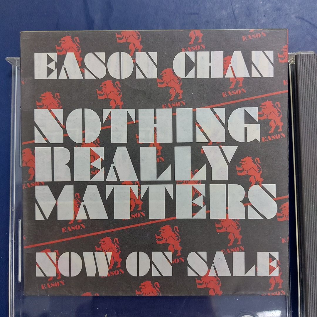 缺紙套』陳奕迅 eason【Nothing ReaLLy Matters】CD (00年 舊版) 當這地球沒有花, 黑夜不再來, 興趣及遊戲 ...