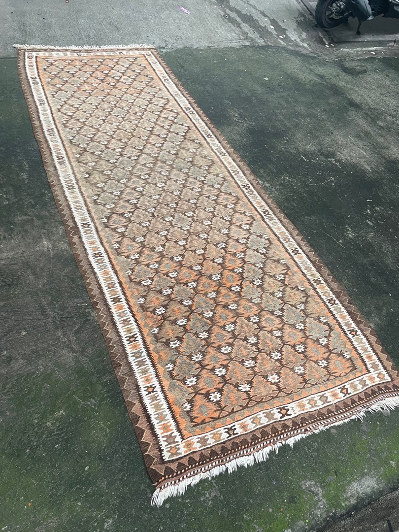 Antique Persian Zarand Kilim Wool Flat Weave, Furniture & Home Living ...