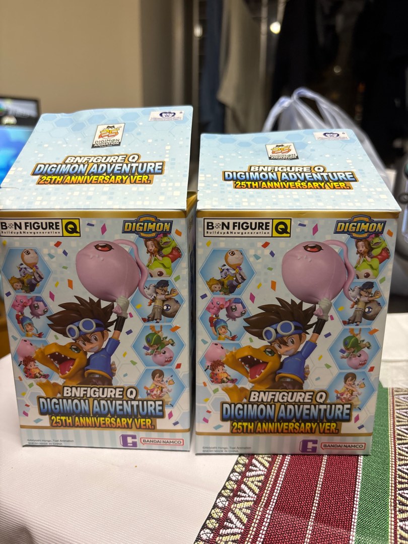 Digimon Adventure 25週年紀念版 數碼暴龍 盲盒, 興趣及遊戲, 玩具 & 遊戲類 - Carousell