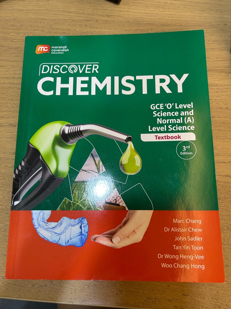 Discover Chemistry Textbook - GCE 'O' Level and Normal (A) Level ...