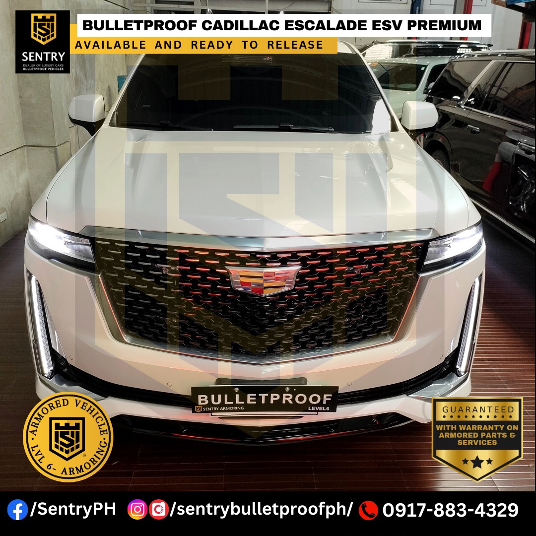 BULLETPROOF CADILLAC ESCALADE PREMIUM LUXURY ESV Auto, Cars for Sale ...