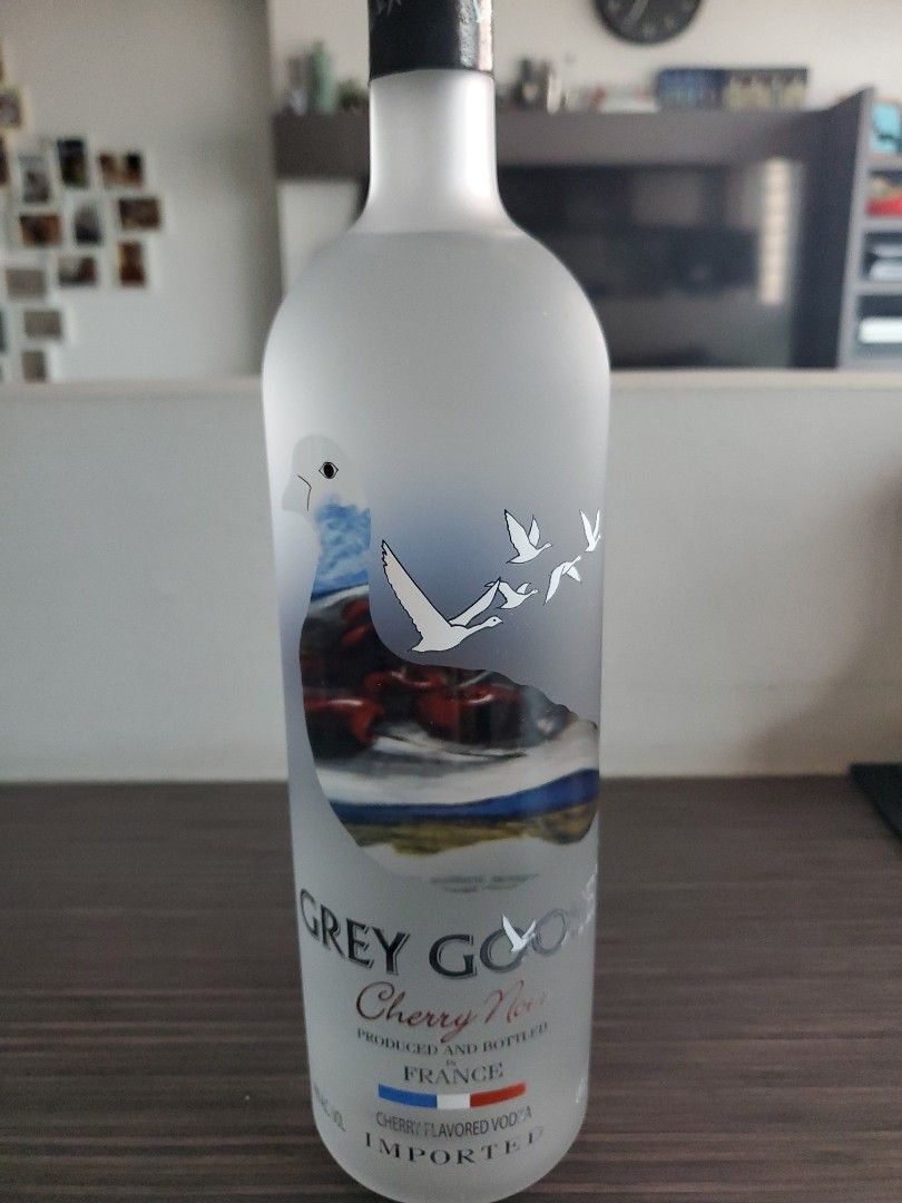 cherry grey goose