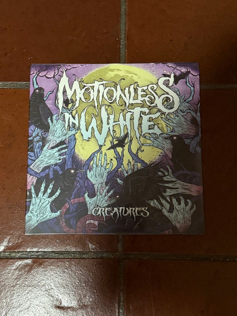 [In Stock] Motionless in White - Creatures Super Rare Vinyl Record LP ...
