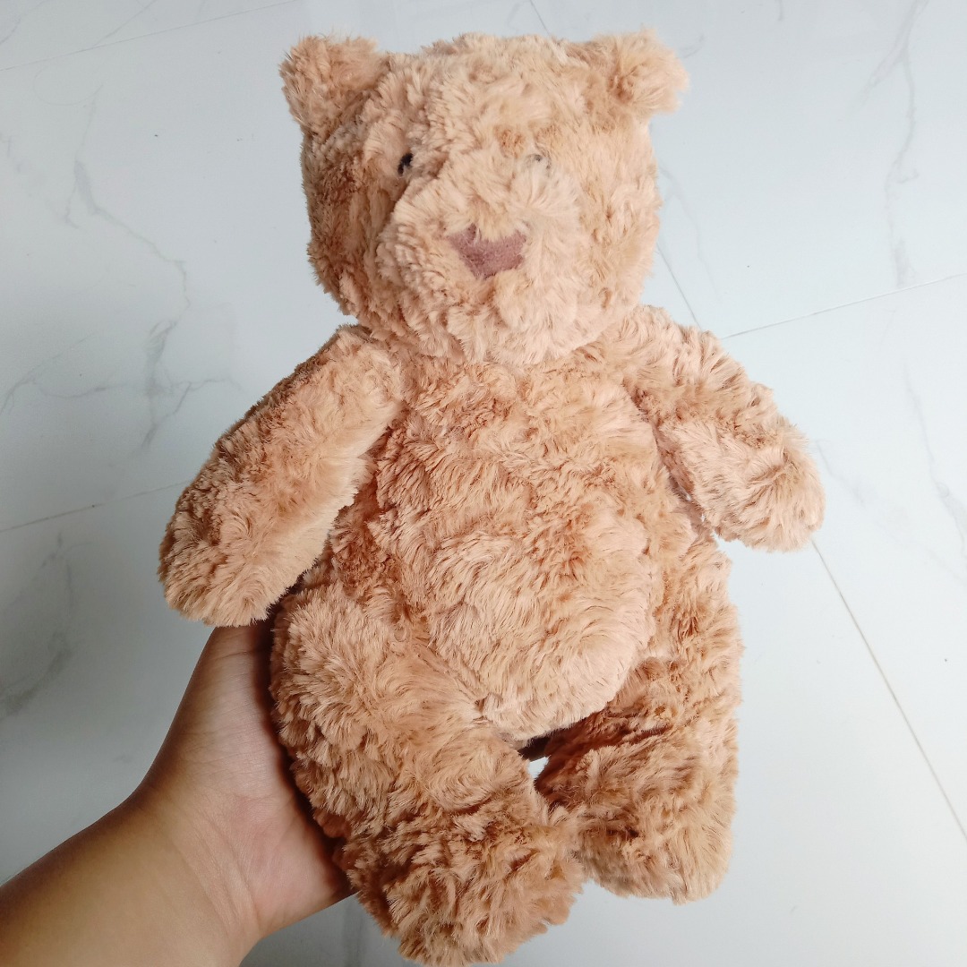Jellycat Bartholomew Bear Medium Plush (Cut label), Hobbies & Toys, Toys & Games on Carousell