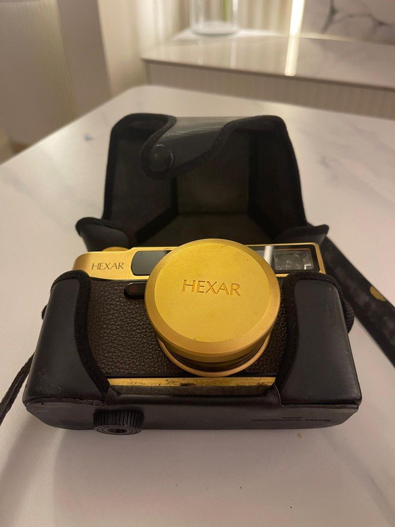KONIKA HEXAR AF GOLD LIMITED EDITION 24K, Photography, Cameras on Carousell