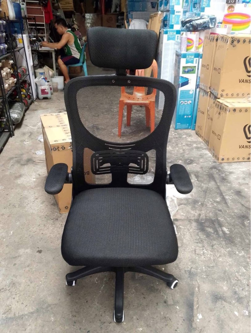 KOREAN ERGONOMIC OFFICE CHAIR, Furniture & Home Living, Furniture ...