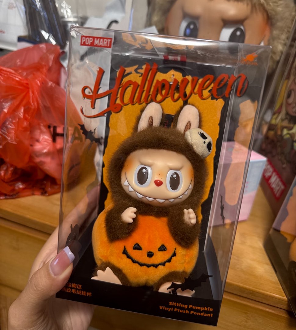 LABUBU pumpkin, Hobbies & Toys, Toys & Games on Carousell