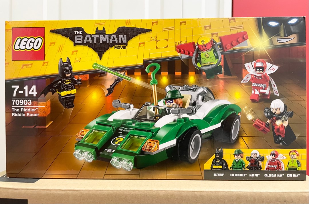 Lego 70903 THE RIDDLER RIDDLE RACER The Lego Batman Movie, Hobbies ...
