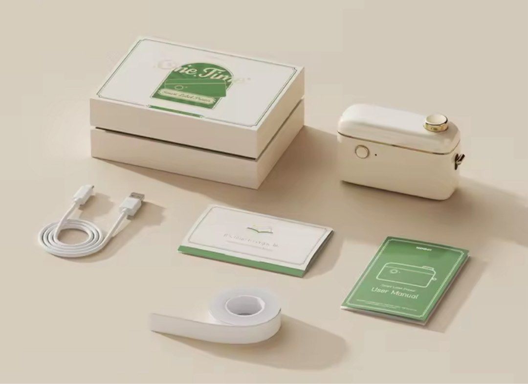 NIIMBOT H1S Thermal Label Printer Portable Bluetooth Inkless Label ...