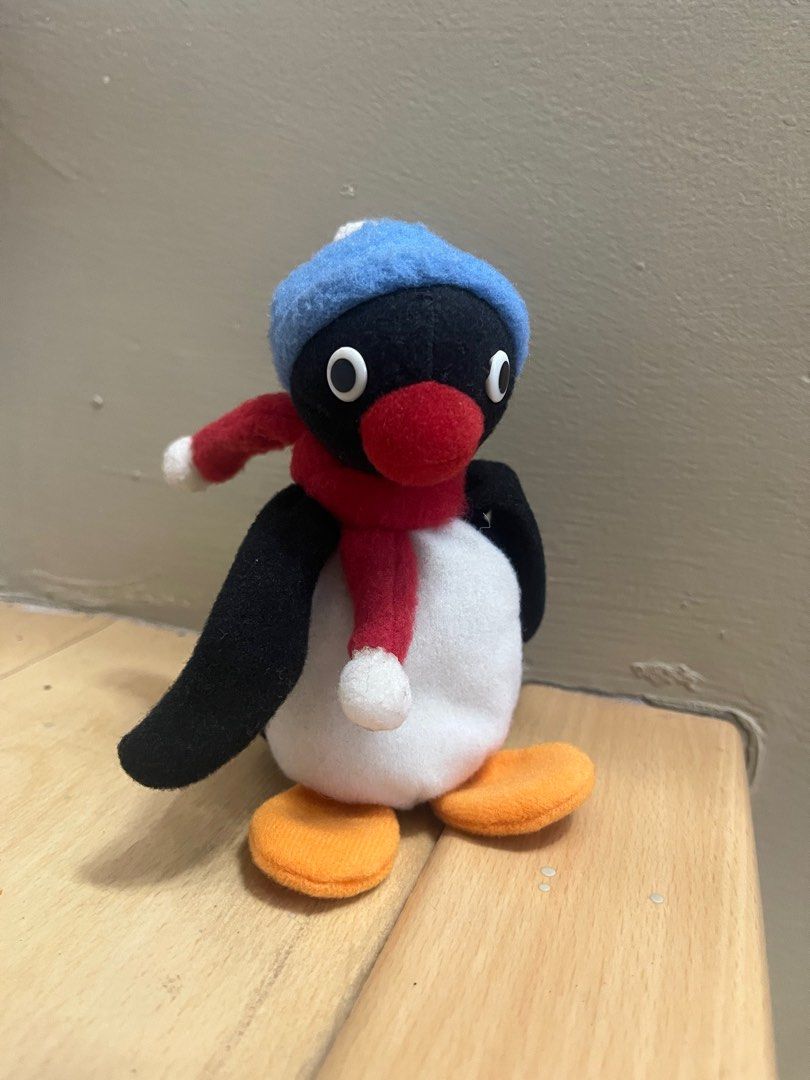 Original Vintage and New version Collective Pingu Penguin plush ...