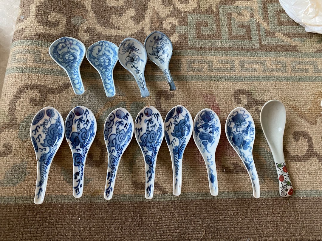 Peranakan spoon, Hobbies & Toys, Memorabilia & Collectibles, Vintage ...