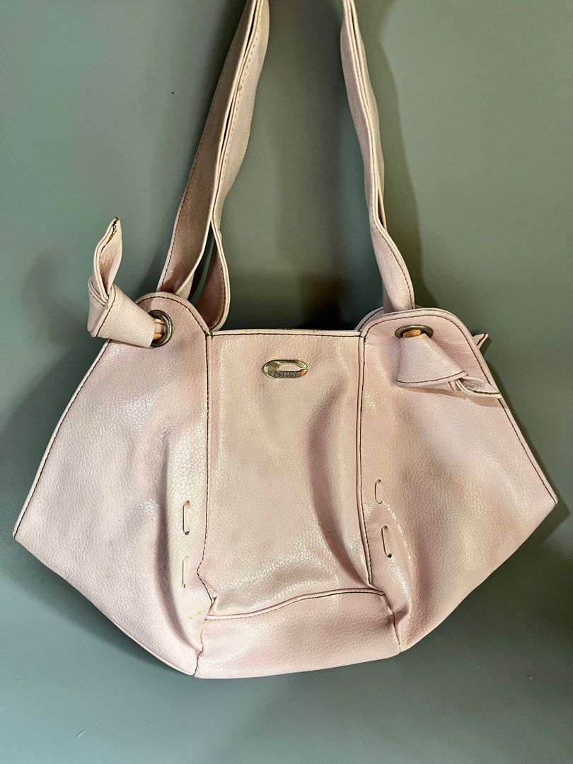 pink shoulder bag, Luxury, Bags & Wallets on Carousell