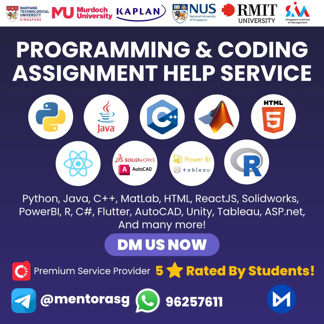 Tableau assignment help For Sale | Carousell Singapore