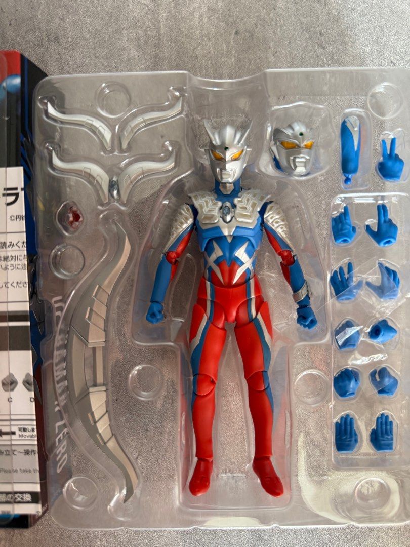 Shf Figuarts Shf Ultraman Zero Bandai Japan Toy BIB (Back In Box ...