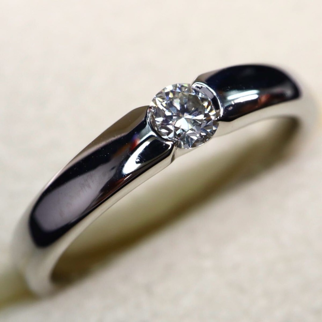 TASAKI (Tasaki Pearl) Natural Diamond Ring with Box and Certificate ...
