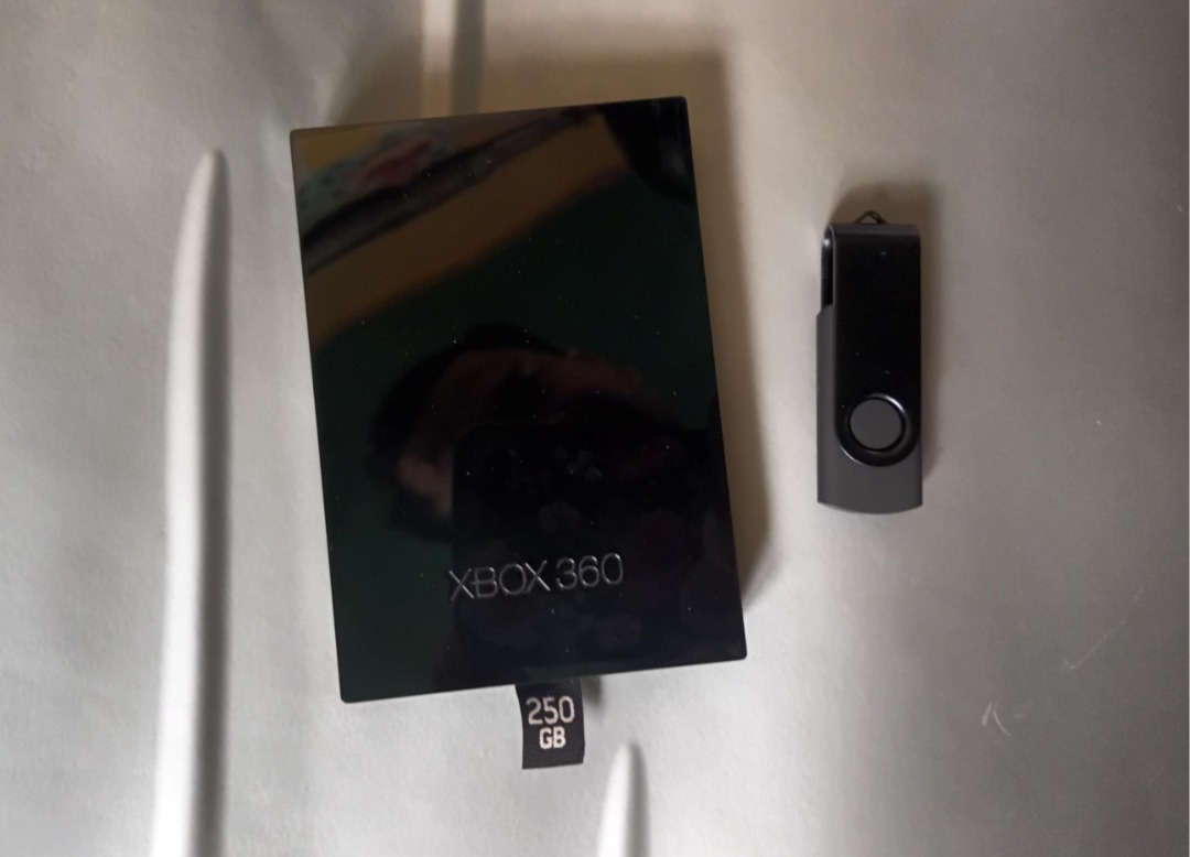 Xbox 360 internal HDD for Slim/E series 65 games installed no need jtag ...
