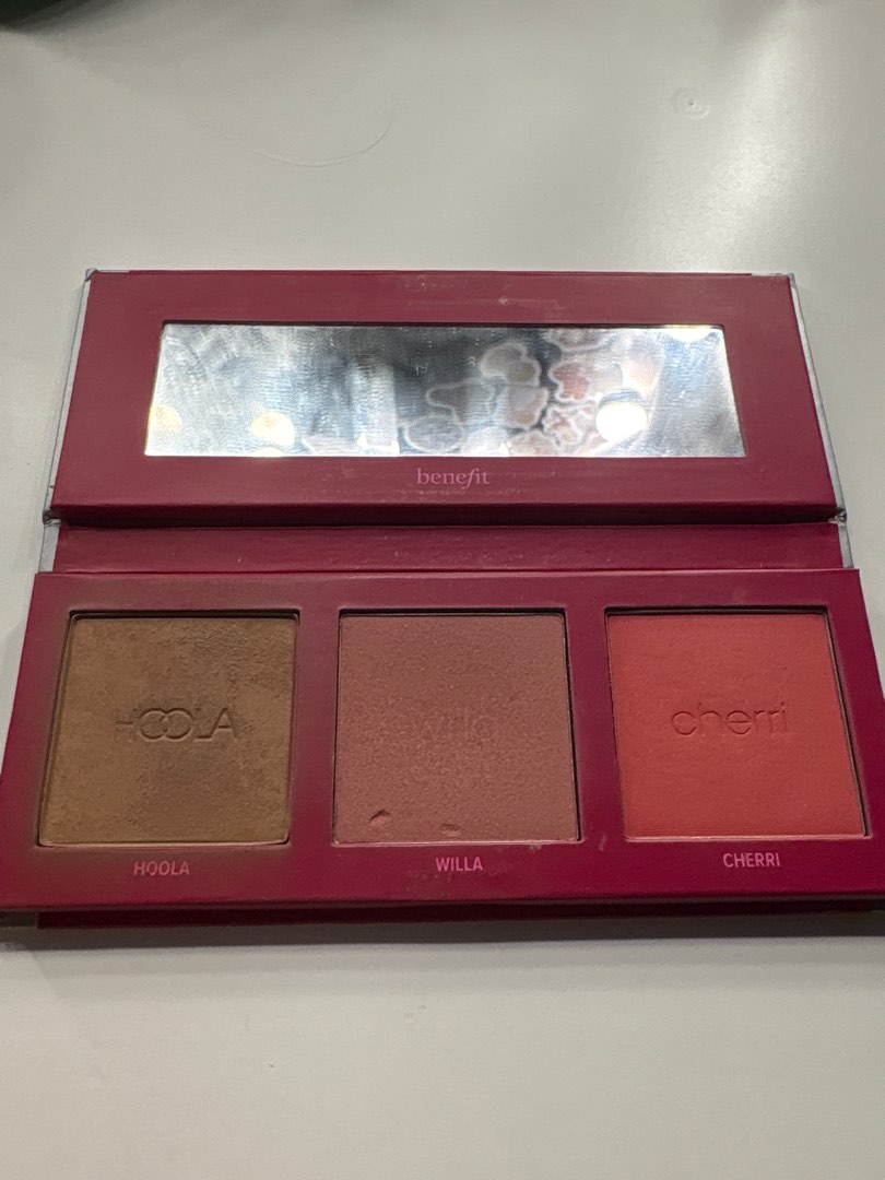 Benefit Chocolicious Cheeks Mini Bronzer & Blush Palette, Beauty ...