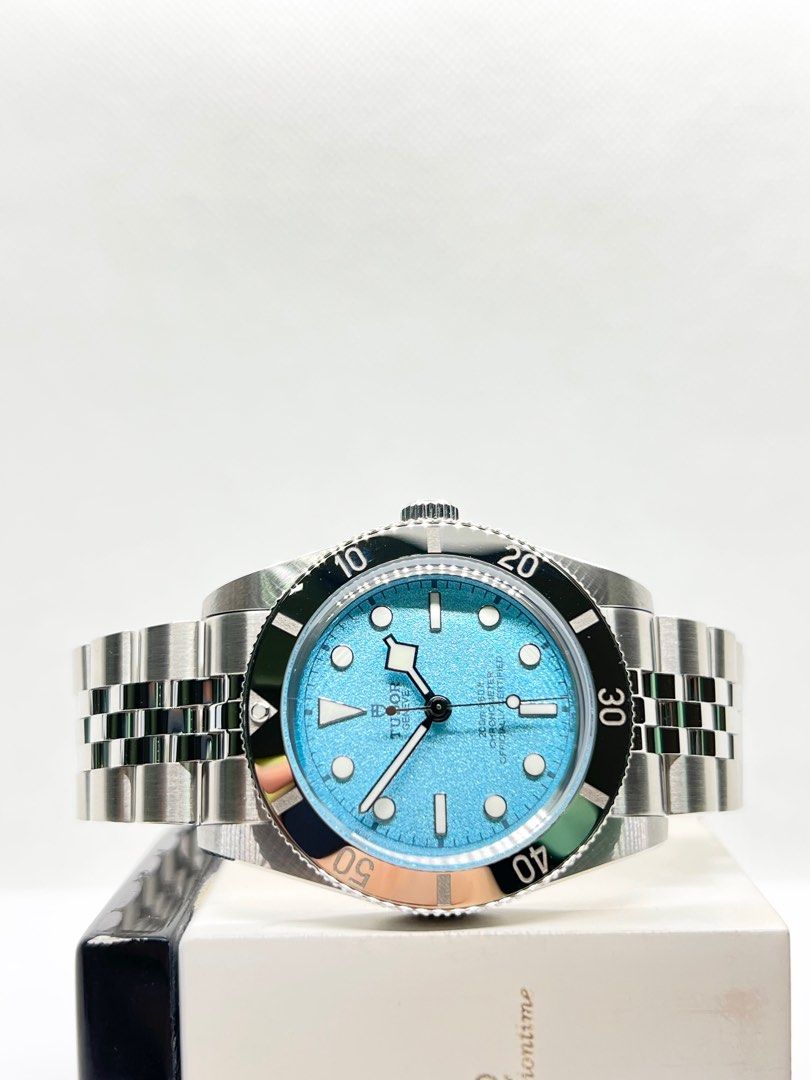 Brand New Tudor Black Bay 54 79000 Lagoon Blue Dial Automatic Steel ...