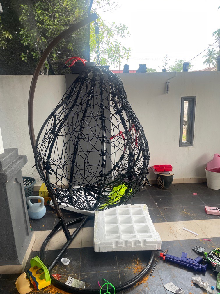 BUAI ROTAN (TANPA BESI), Furniture & Home Living, Outdoor Furniture on ...
