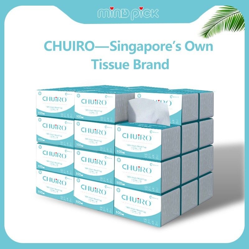 Chuiro Facial Tissues - 100% Virgin Wood Pulp, Beauty & Personal Care ...