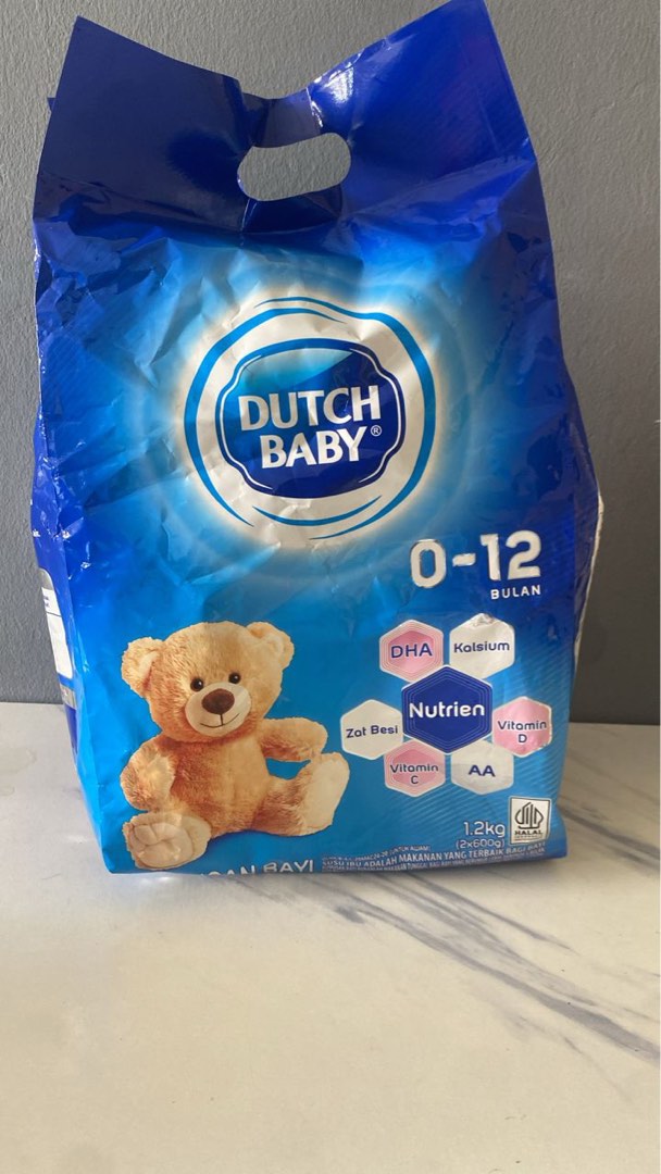 Dutch Baby 0-12 Months Formula 1.2kg, Babies & Kids, Nursing & Feeding ...