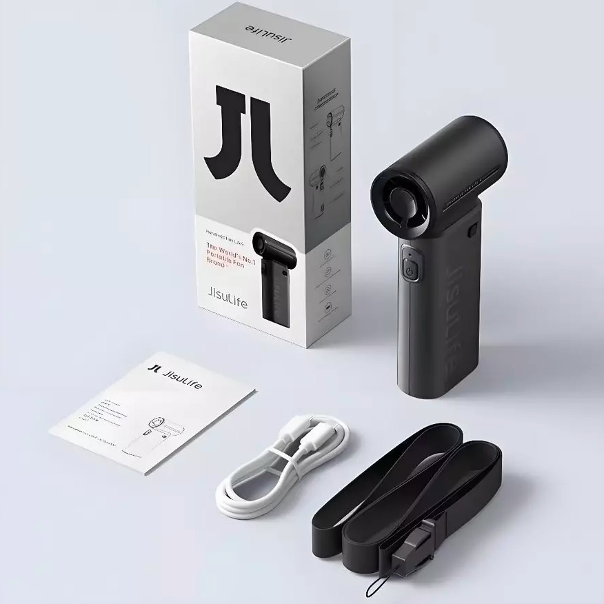 Ready stock JISU LIFE Portable Mini Fan Life9 5000mAh 3600mah Turbo Jet ...