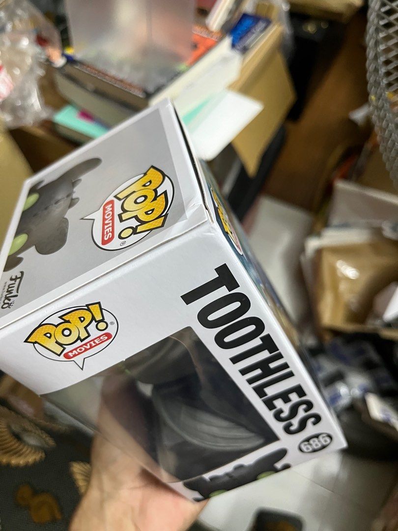 Funko Pop How To Train Your Dragon The Hidden World Toothless Figure ...