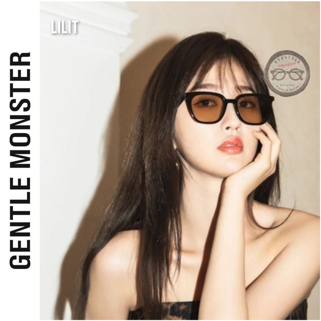 Gentle monster lilit brown orange lens sunglasses, Women's Fashion ...