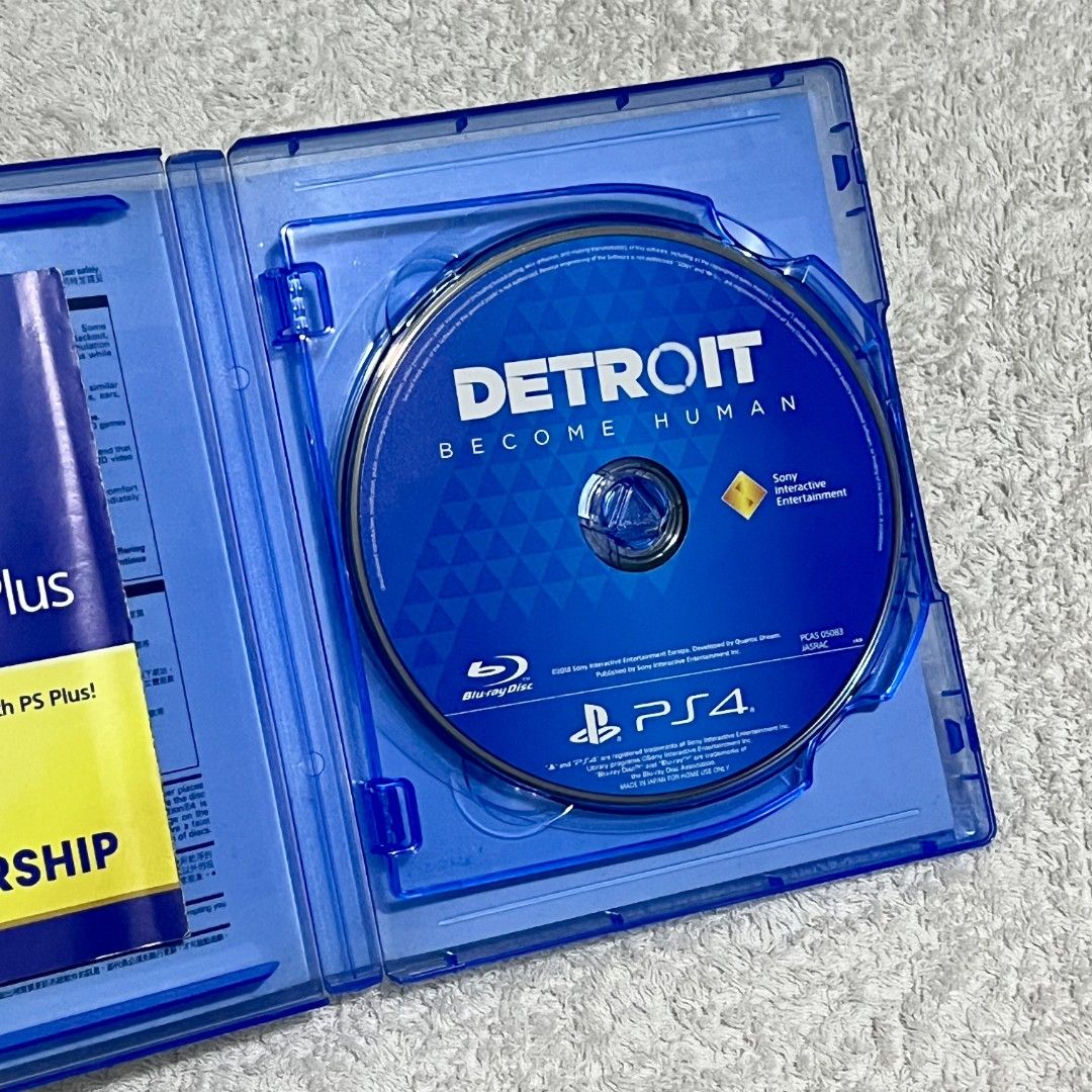 God of War and Detroit Bundle for Ps4, Video Gaming, Video Games ...