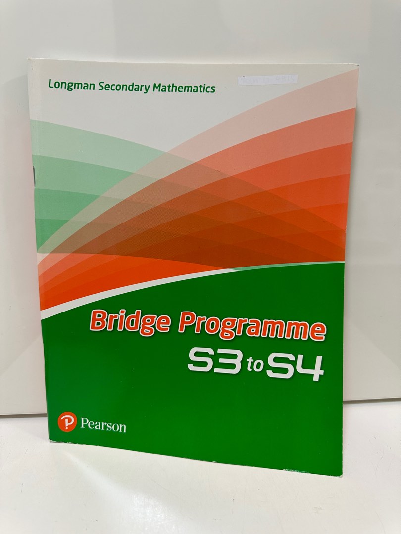 Longman Secondary Mathematics - Bridge Programme S3 to S4, 興趣及遊戲, 書本 & 文具, 教科書 - Carousell