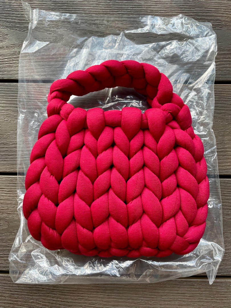 Mandarin Orange Fabric Bag & Canvas Sling Bag, Women's Fashion, Bags ...