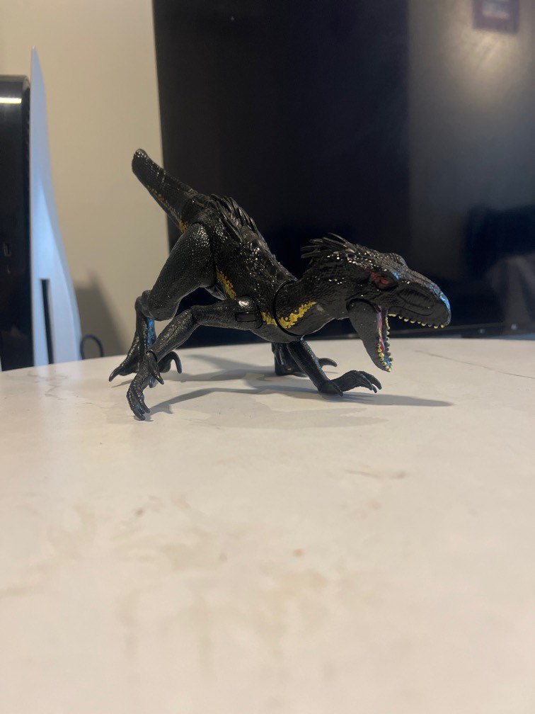 Mattel dino rivals Indoraptor dinosaur jurasssic world(No tail tip ...