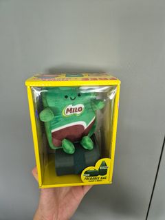 Milo packet plush with Nestle Duffel Bag and milo drinks, Hobbies ...