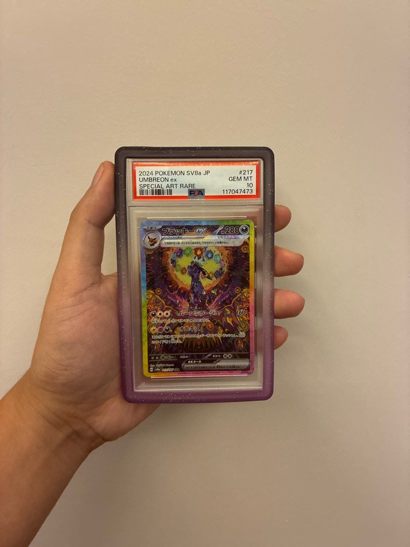 Pokemon SV8a Umbreon ex Special Art Rare PSA 10, Hobbies & Toys, Toys ...