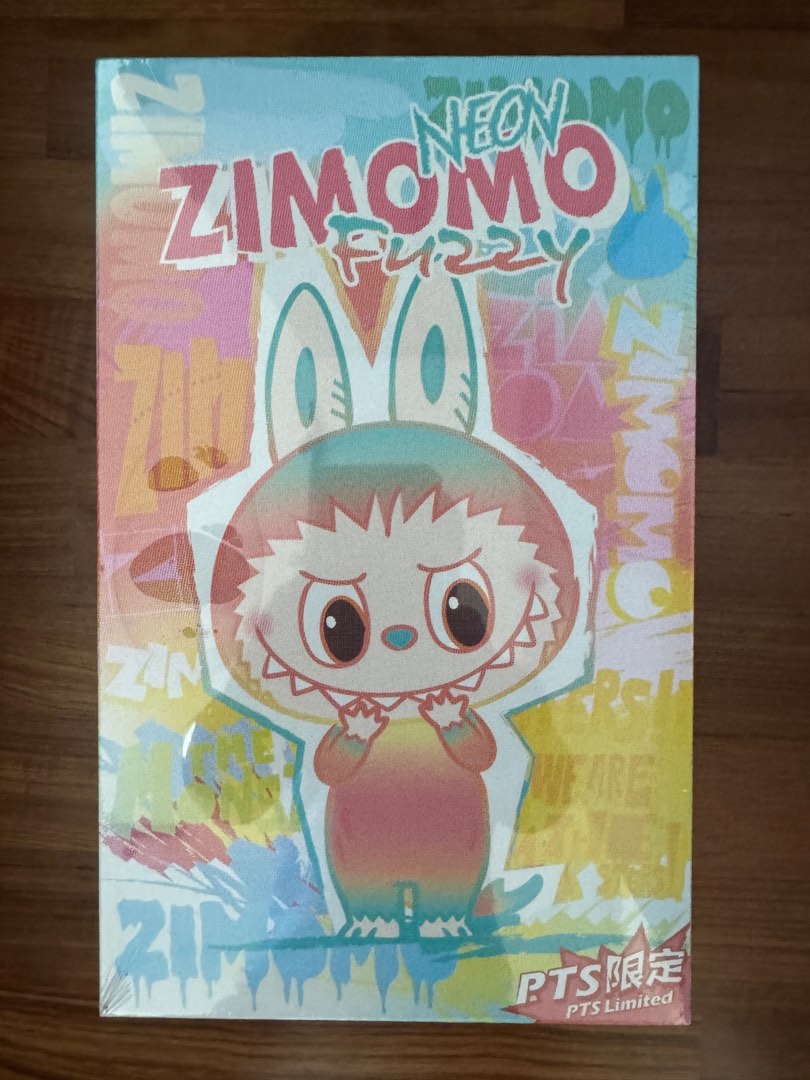 POPMART ZIMOMO FUZZY NEON Figure - PTS Limited, Hobbies & Toys, Toys ...