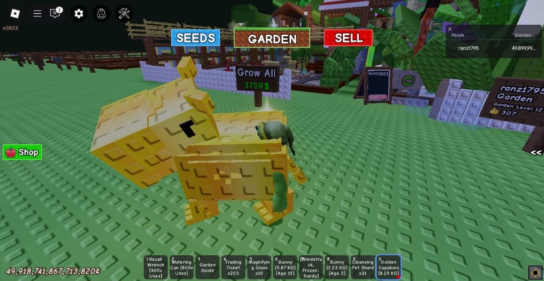 rainbow capybara, gold capybara, rainbow griffin make offer, Video ...