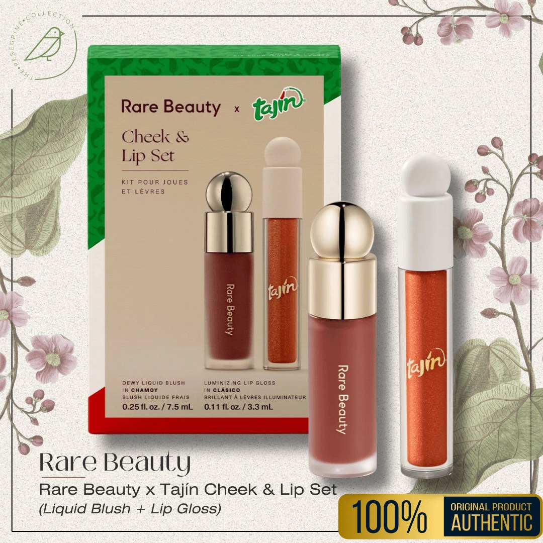 Rare Beauty x Tajín Cheek & Lip Set | Soft Pinch Liquid Blush & Positive Light Luminizing Lip ...