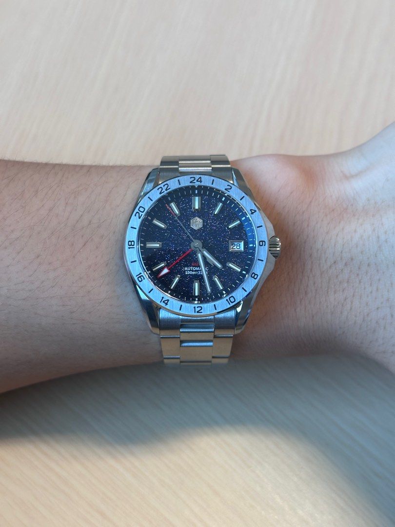 SAN MARTIN SN0129 AVENTURINE DIAL, Men's Fashion, Watches & Accessories ...