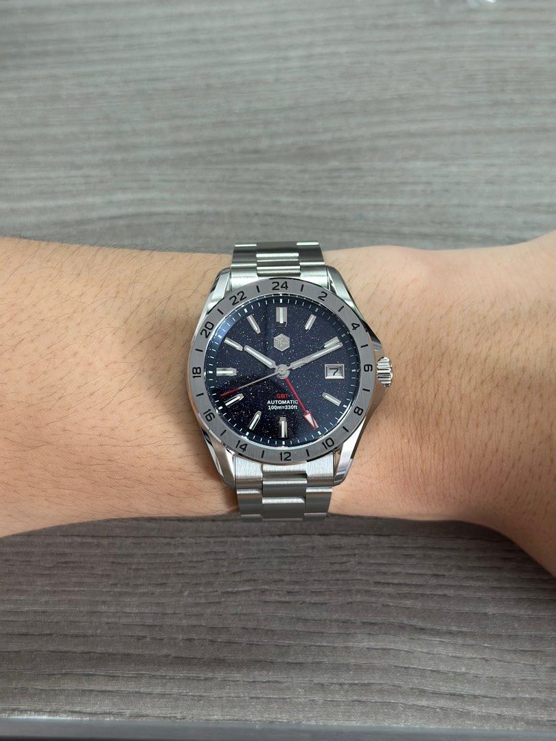 SAN MARTIN SN0129 AVENTURINE DIAL, Men's Fashion, Watches & Accessories ...
