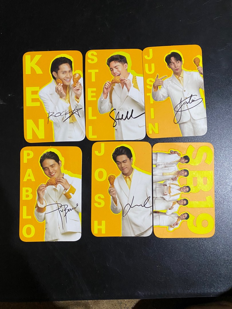 SB19 OFFICIAL MCDO SET SOLO AND OT5 Set, Hobbies & Toys, Memorabilia ...