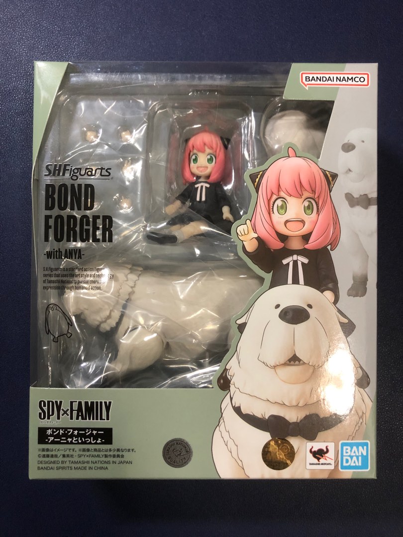 SHF Bond Forger with Anya, Hobbies & Toys, Toys & Games on Carousell
