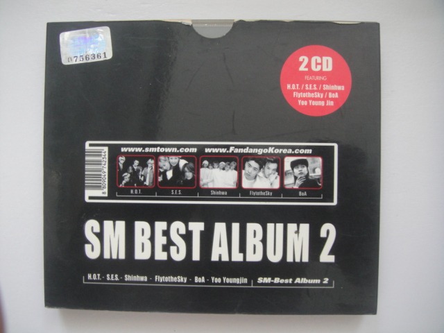 SM Best Album 2 CD (2碟) (韓國版) (附紙外盒 及 歌詞畫冊本) (H.O.T., 神話 Shinhwa, BoA ...