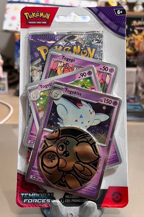 Temporal Forces Blister Pack (Togekiss Promo Card WITH SWIRL) Togetic ...