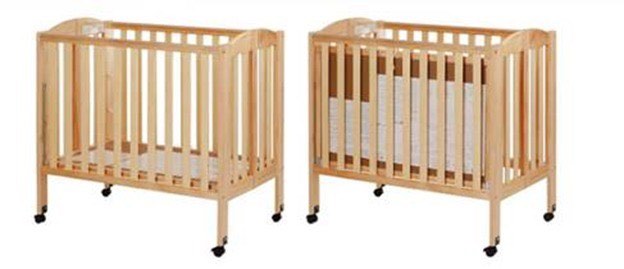 Wooden Baby Crib with Wheels, Babies & Kids, Baby Nursery & Kids ...