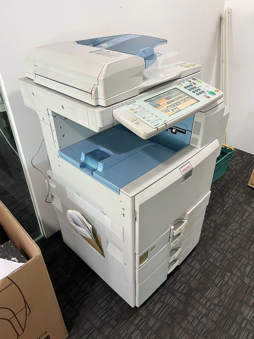 🖨️ Ricoh Aficio MP C3300 – Multifunction Color Laser Printer / Copier / Scanner, Computers ...