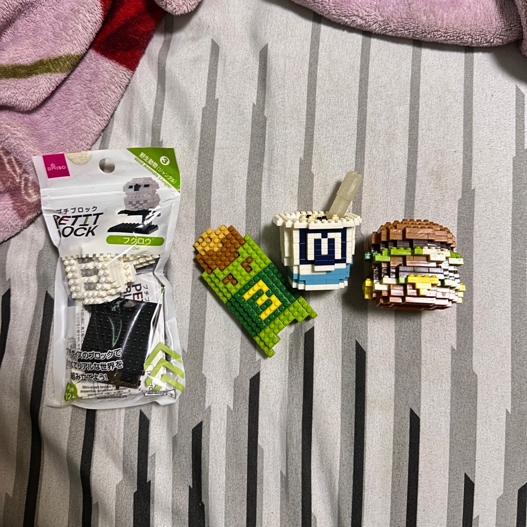 Assorted Lego Daiso Owl Mcdonalds Lego Food, Hobbies & Toys, Toys ...