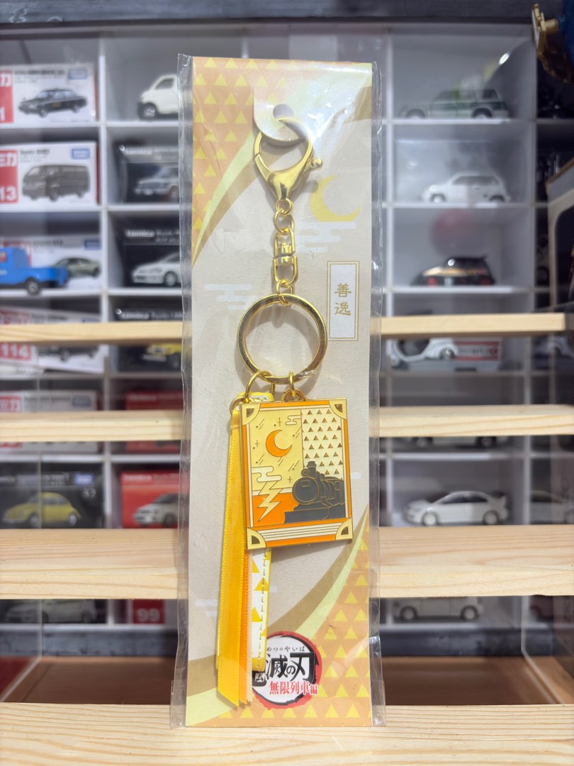 Demon Slayer | Zenitsu Keychain, Hobbies & Toys, Toys & Games on Carousell